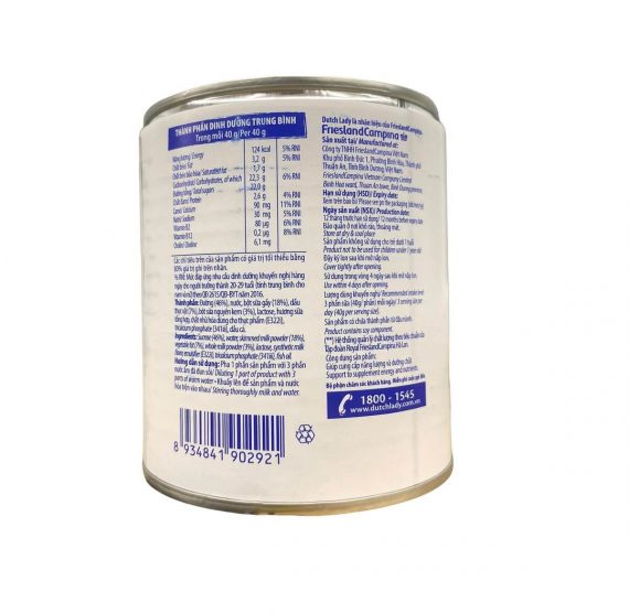 Sữa Đặc Dutch Lady (380g) (vỏ trắng) - Siêu Thị Ngành Bánh ...