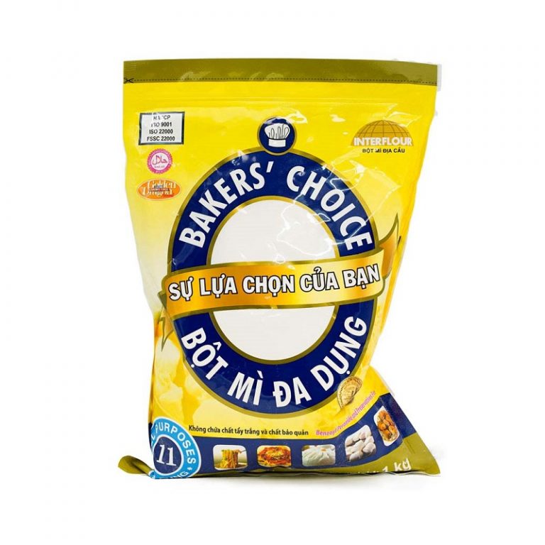 Bột Mì Đa Dụng Bakers’ Choice Số 11 (1kg) - Siêu Thị Ngành Bánh ...
